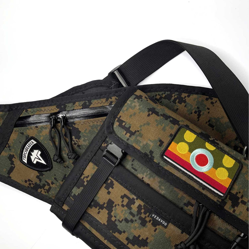 Brook Trout Flag Emblem by Nate Karnes (Artist in Residence) – VEDAVOO